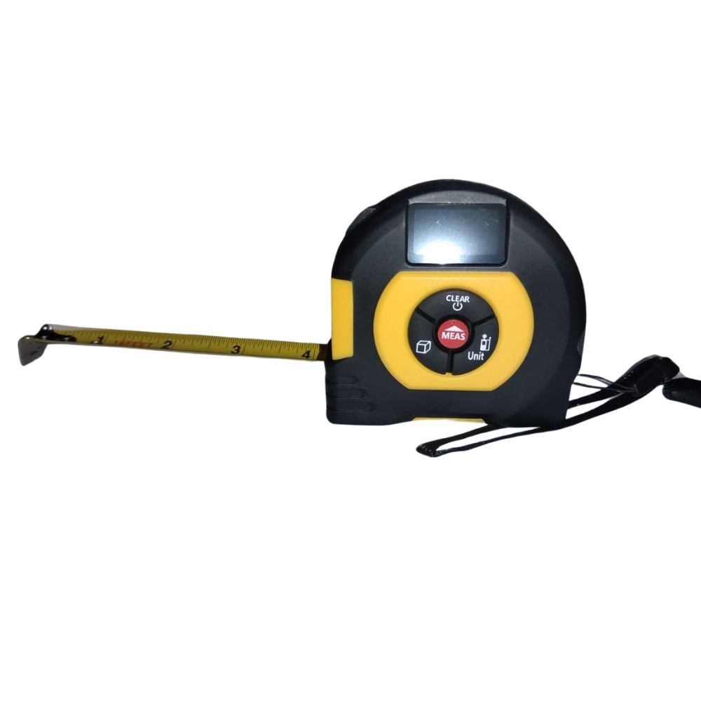 MTS 2-In-1 Rechargeable Laser Distance Meter With 5m Tape Measure ...