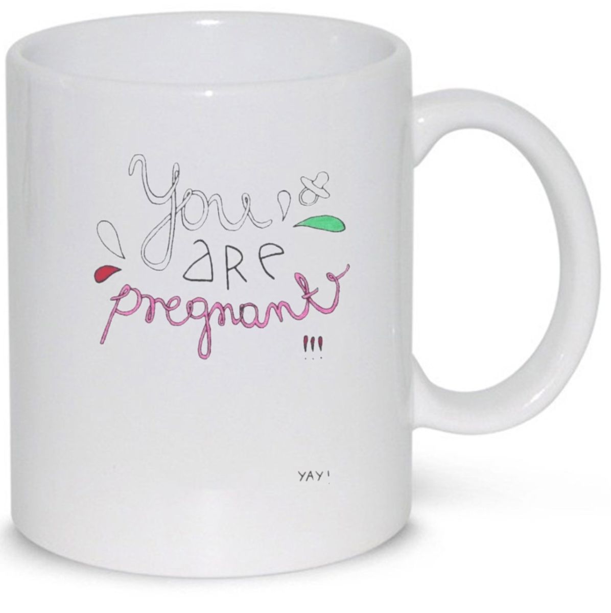 You're Pregnant BestFriend Pregnancy Announcement Gift Mug | Shop Today ...
