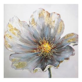 Grey Flower Oil Painting | Shop Today. Get it Tomorrow! | takealot.com