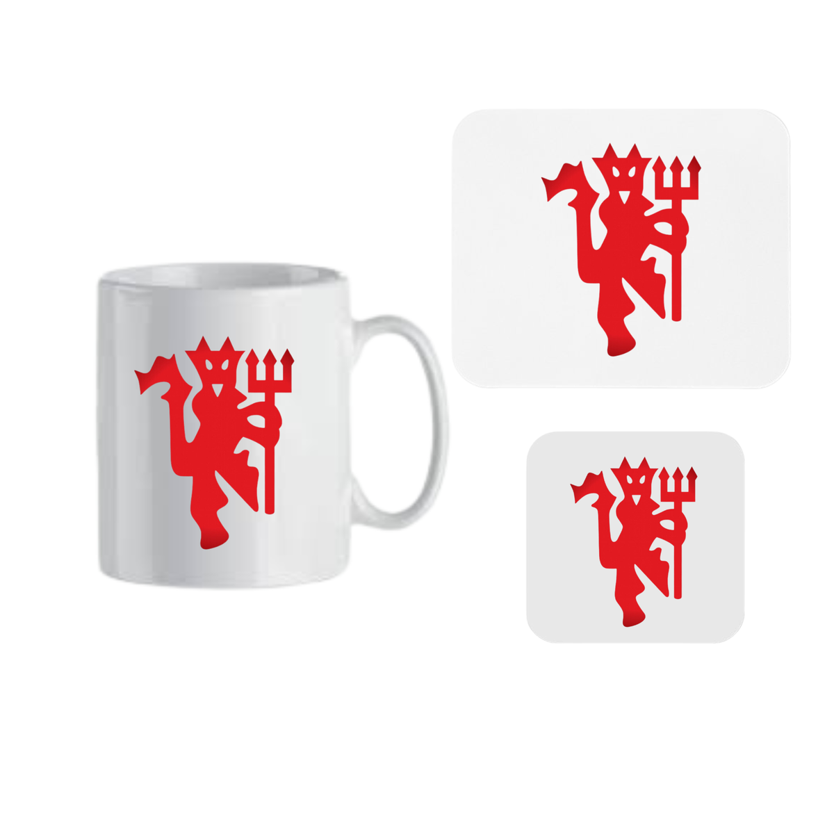 Katz Designs - The Red Devils - Mug, Mousepad & Coaster | Shop Today ...