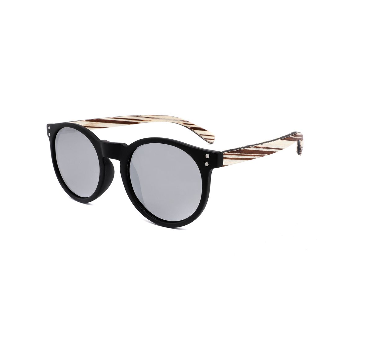 Sophie Moda- TAC Polarised Natural Wood Sunglasses - Zebrano Collection ...