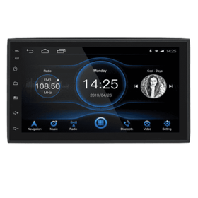 Universal Android 7" Screen Carplay Android Auto Multimedia System 2 ...