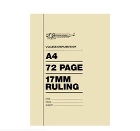 Freedom Stationery - A4 72 Page 17mm Ruling Exercise Book (Pack Of 20 ...