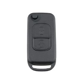 2 Button InfraRed Remote Key shell with Logo Compatible with Mercedes ...