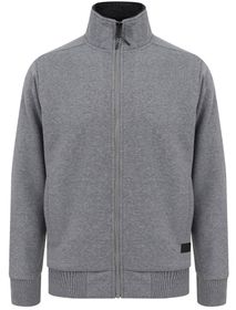 Tokyo Laundry - Men's Sweatshirt With Borg Lining In Grey Marl ...