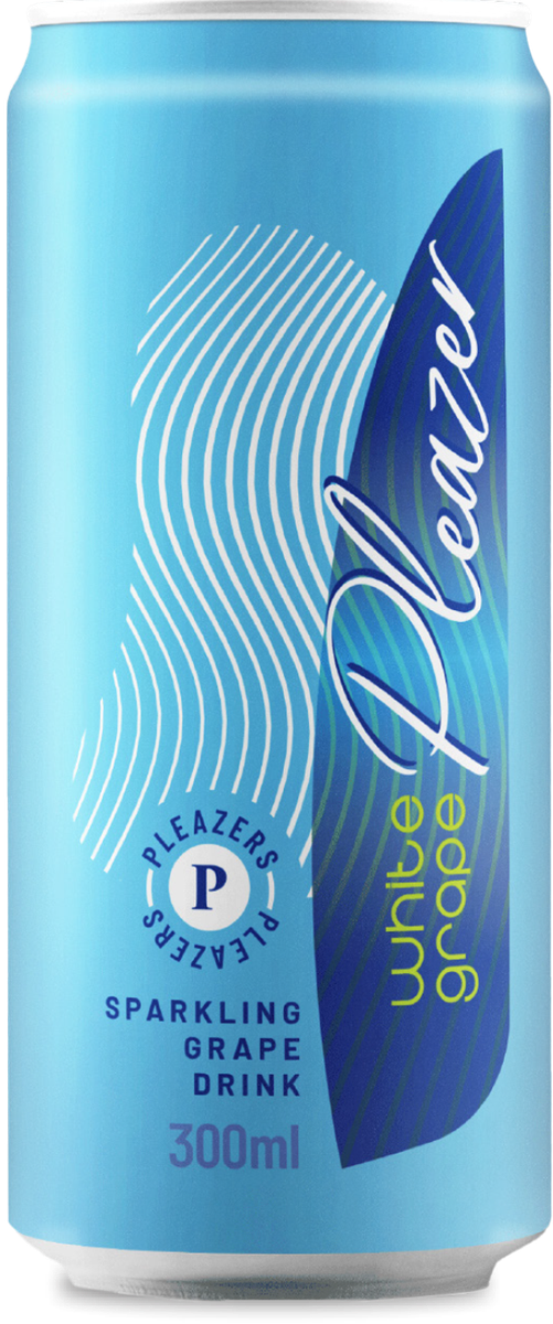 Pleazer Sparkling White Grape Drink - 300ml Can - 24 Pack | Shop Today. Get it Tomorrow ...