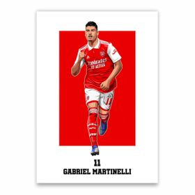 11 Gabriel Martinelli Poster - A1 | Shop Today. Get it Tomorrow ...