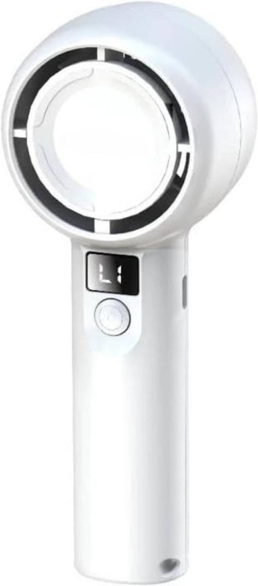 Mini Portable Fan 5-Speed LED Digital Display For Travel Office & Home ...