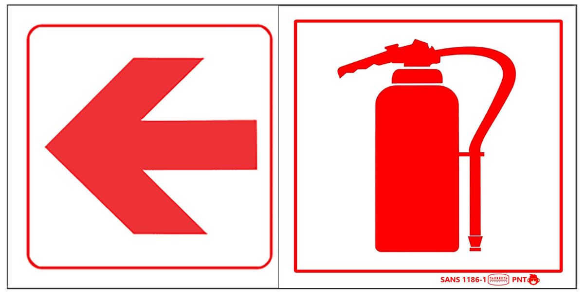 Fire Extinguisher Sign-2 Pack | Shop Today. Get it Tomorrow! | takealot.com