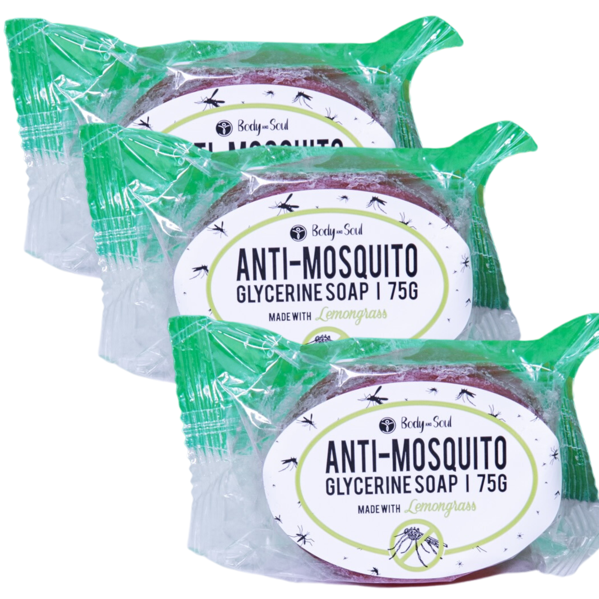 Mosquito pure glycerine soap in fused with lemongrass | Shop Today. Get ...