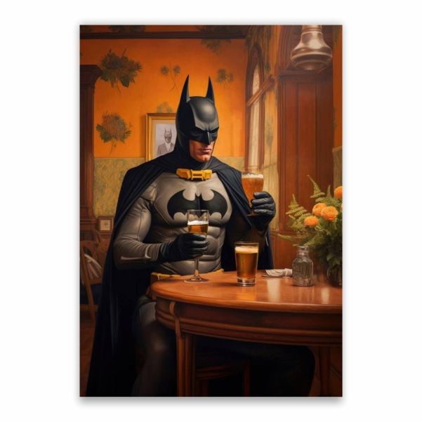 Batman Drinking Poster - A1 | Shop Today. Get it Tomorrow! | takealot.com