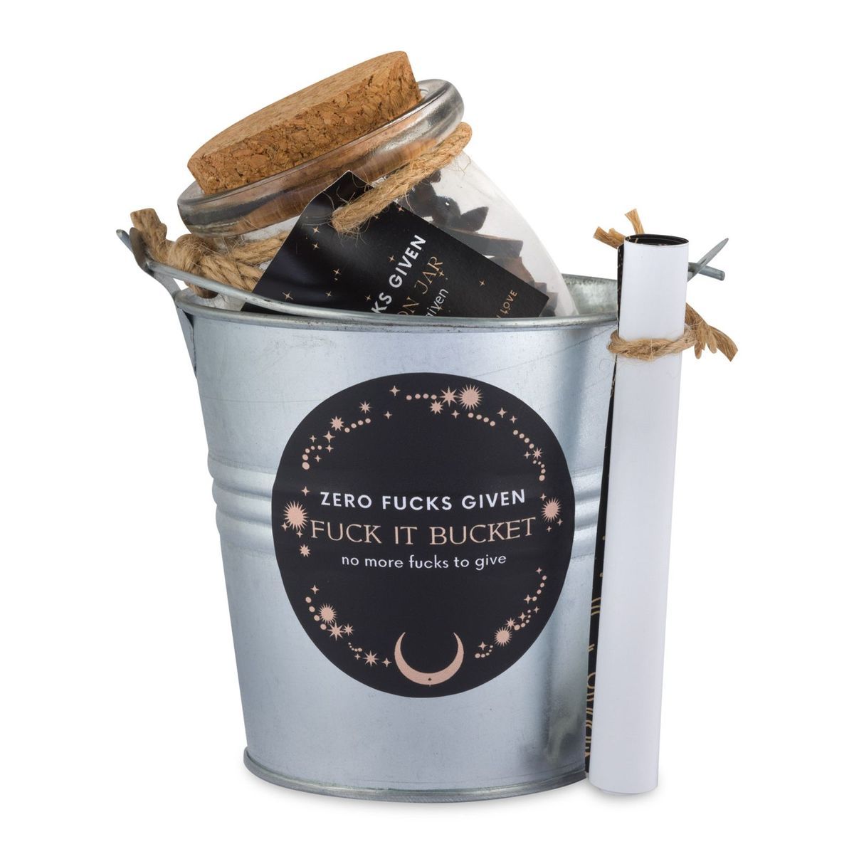 Liberation Jar & Fuckit Bucket Novelty Gift Pack Set - Freedom Gift Box ...