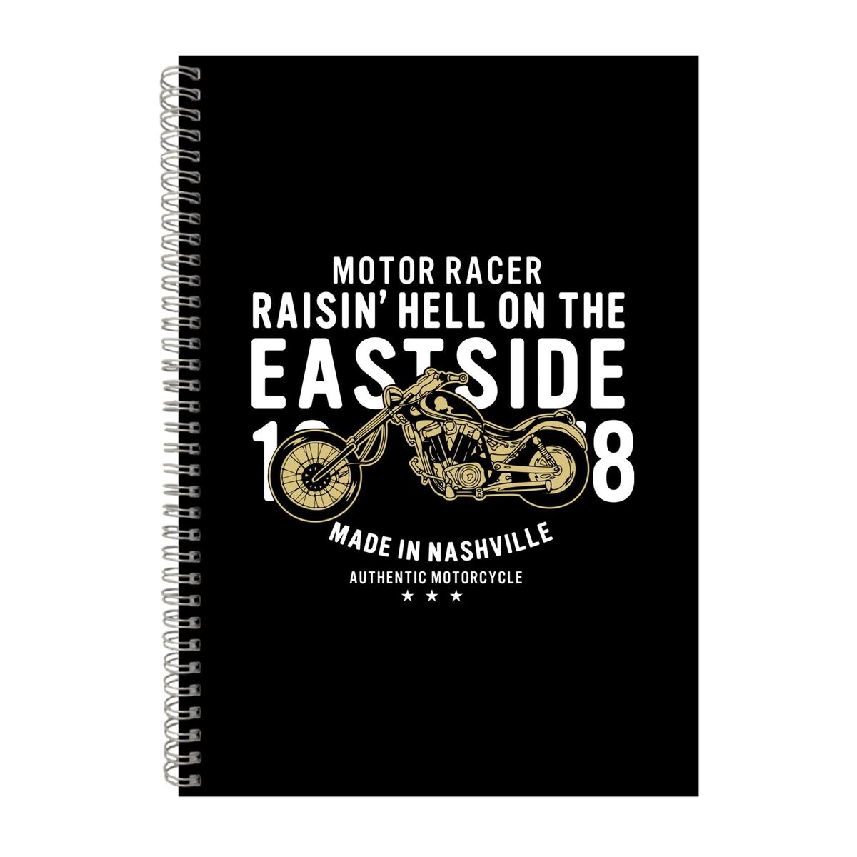 Motor Racer Notebook Biker Gift Idea A4 Notepad 132 | Shop Today. Get ...