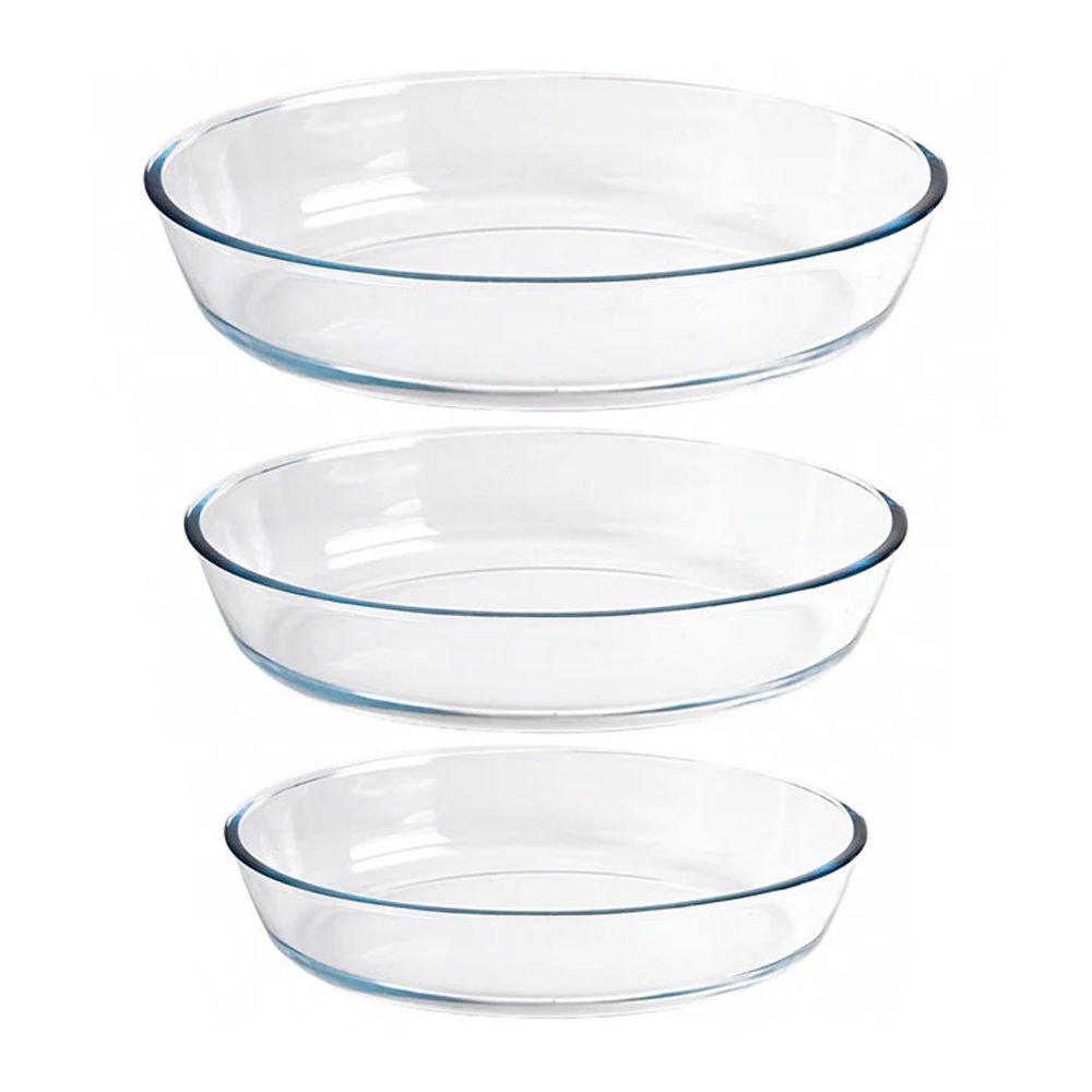 Oven Safe Borosilicate Glass Baking Roasting Casserole Dish Set