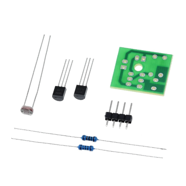 Robotico Photosensitive Induction Electronics Soldering Practice Kit ...