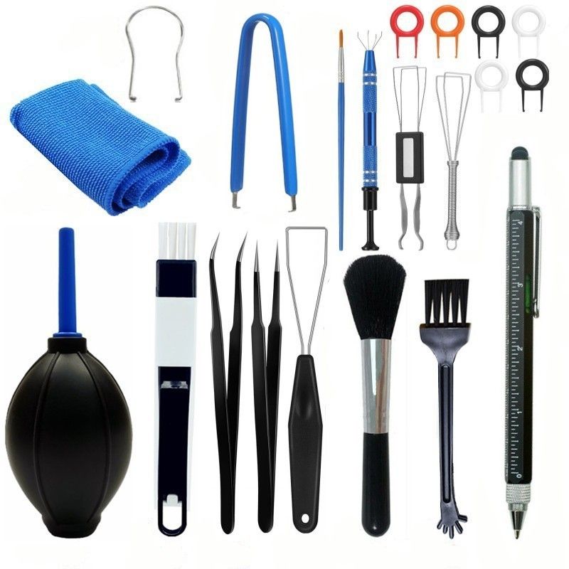 21Pcs Keyboard and Computer Cleaning Kit - Laptop Repair Tools With ...