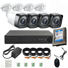 500GB HDD + AHD CCTV Direct +4 Channel cctv camera system + IP66 | Shop ...