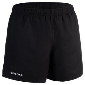 Offload Adult Rugby Shorts with Pockets r100 - Black | Shop Today. Get ...
