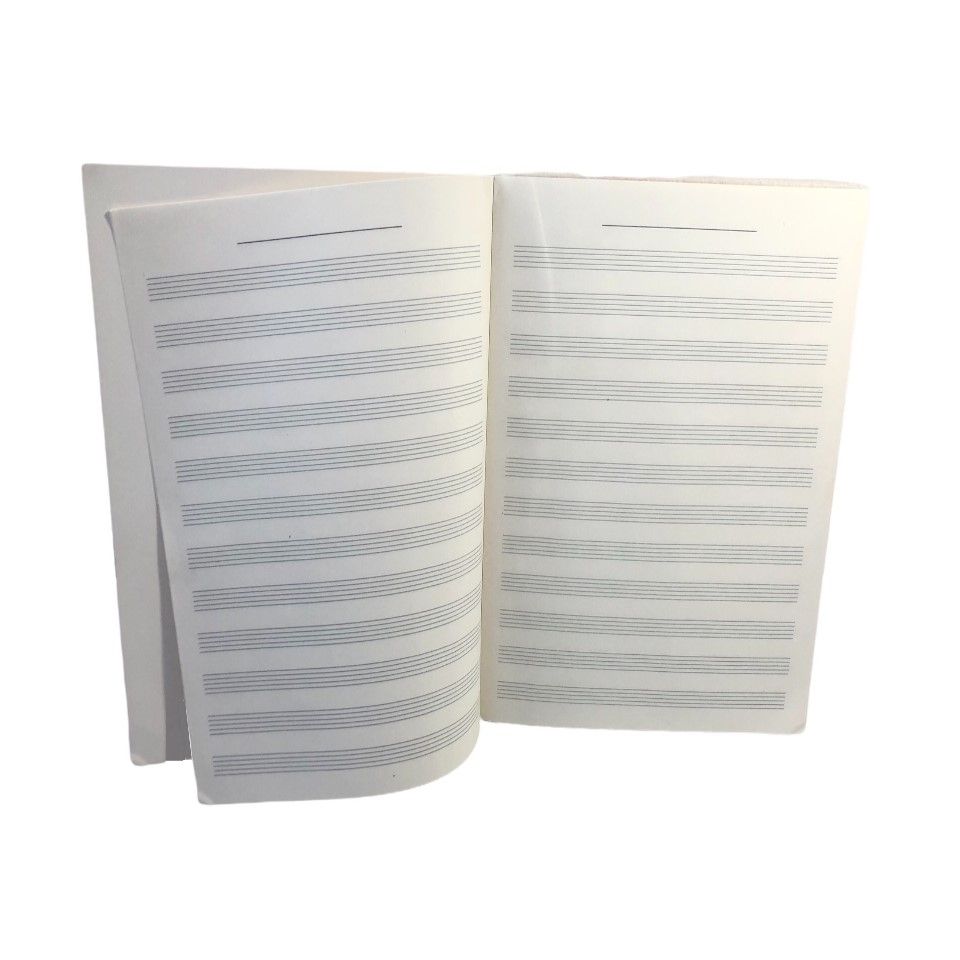 Music Manuscript Notebook - 32 Pages | Shop Today. Get it Tomorrow ...