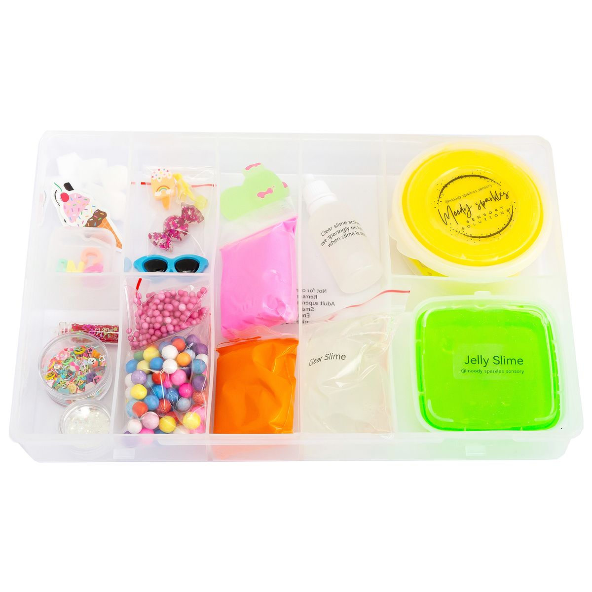 Summer DIY Slime Sensory Craft Kit 1 pack- Moody Sparkles | Shop Today ...