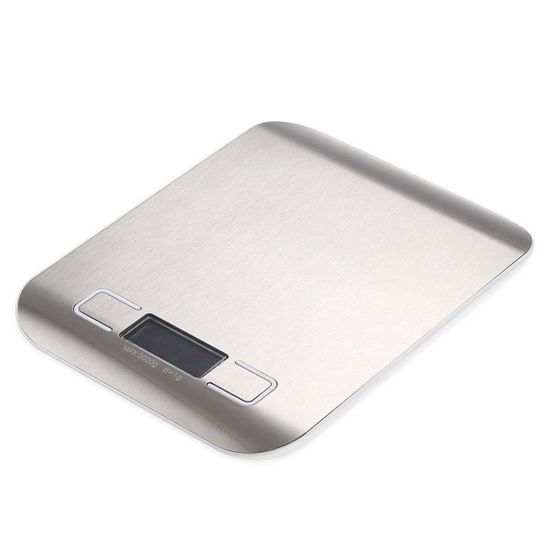 Digital 5kg Electronic Kitchen Scale 5 Weigh units Tare Function-5000gm ...