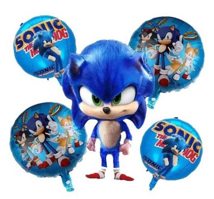 Sonic 5 Pieces Foil Balloon Air Or Helium | Shop Today. Get it Tomorrow ...