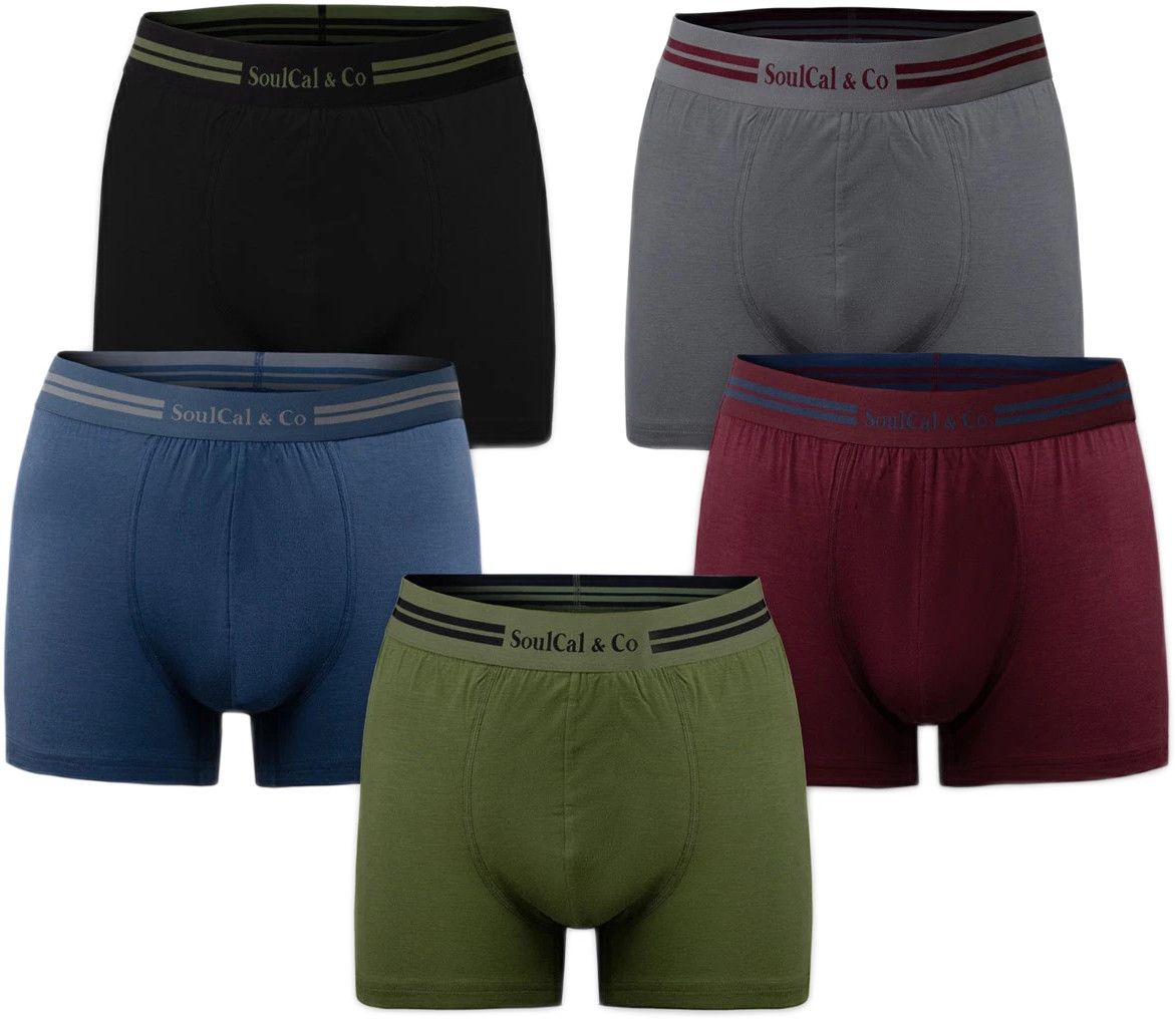 SoulCal - Men's 5 Pack Bamboo Underwear - Multi (Parallel Import ...