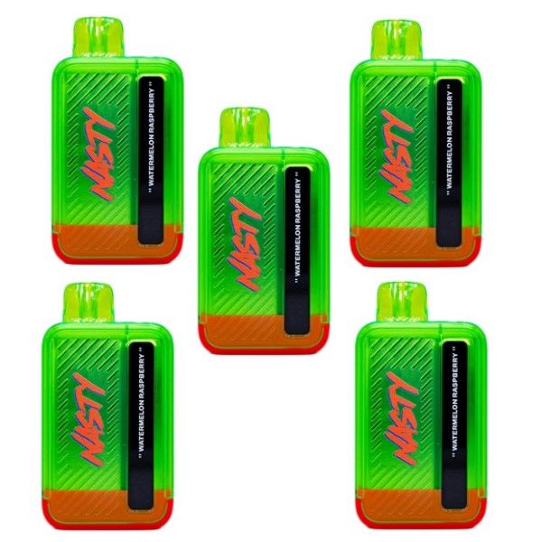 Nasty Disposable Rechargeable Vape Bar 8500puff 50mg-Watermelon ...