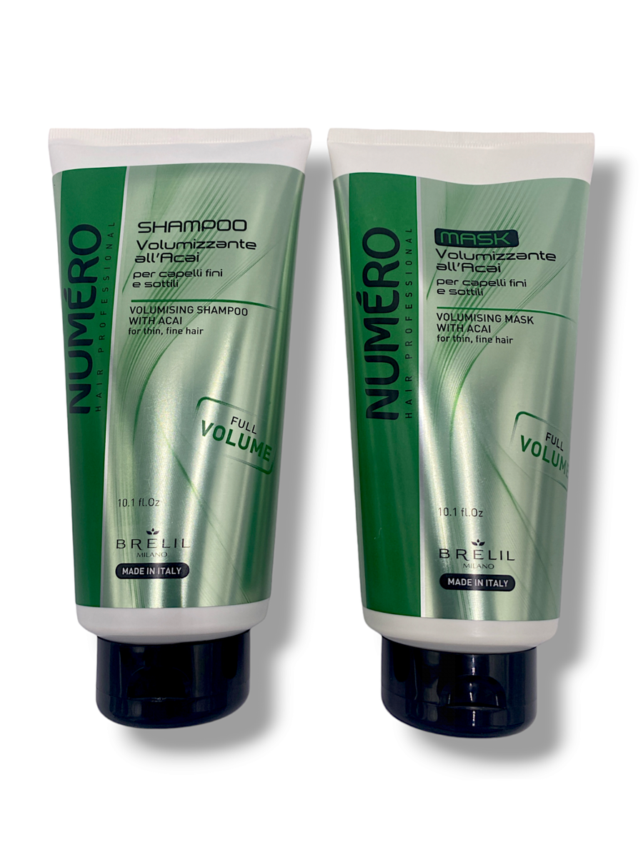 Brelil Numero Full Volume Shampoo & Mask 300ml | Shop Today. Get it ...