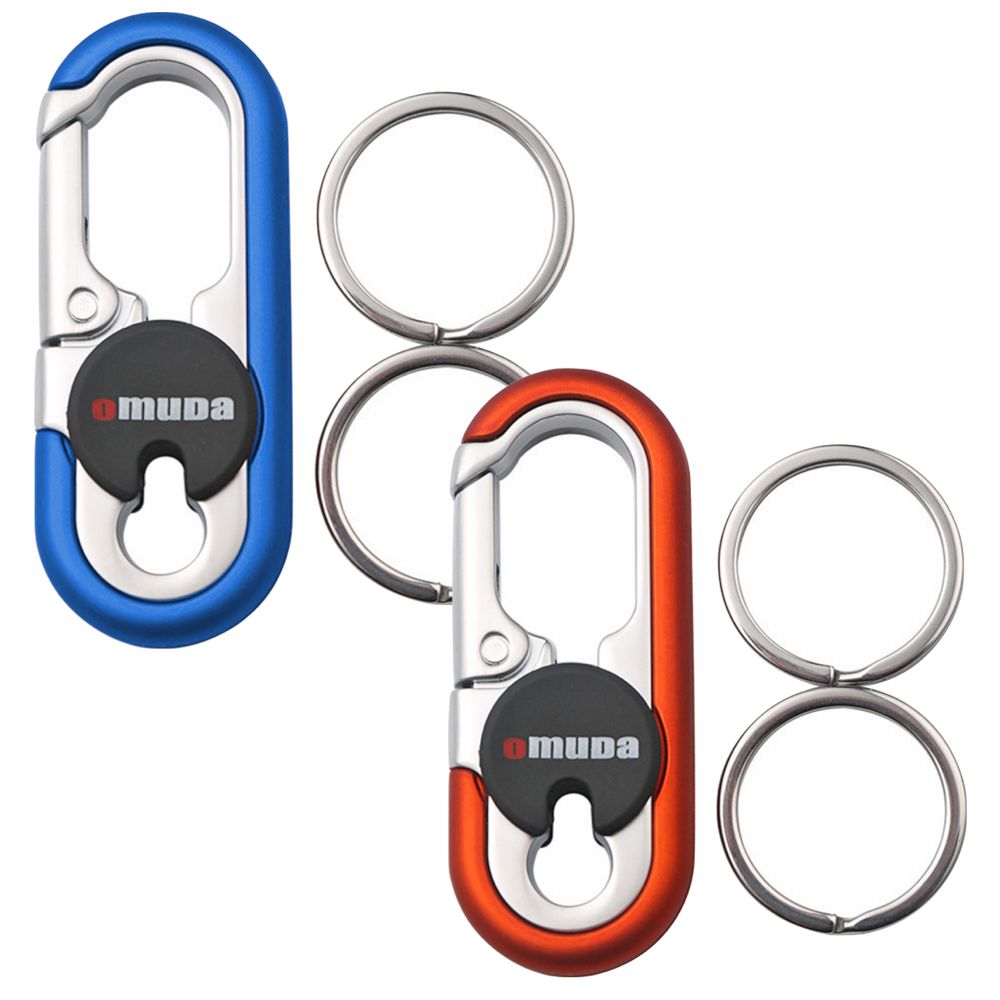 Camping Carabiner Key Ring Double Ring Multi Use Set of 2 | Shop Today ...