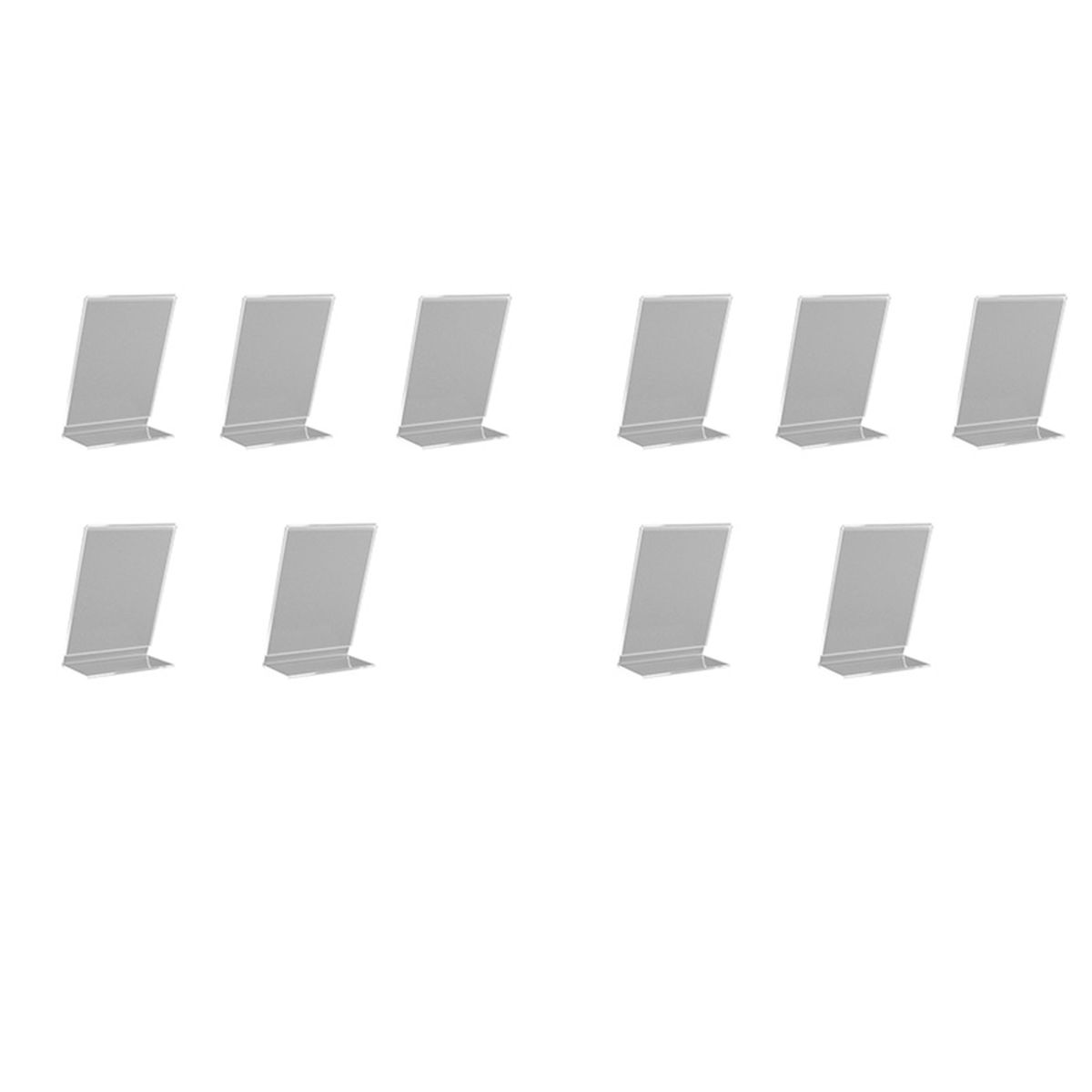 10Pcs Acrylic A6 Plastic Message Board Menu Holder For Business | Shop ...