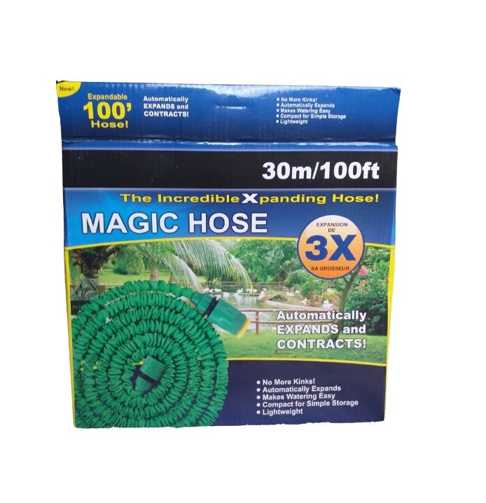 The Incredible Xpanding Hose! - Magic Hose - 30m - Green | Shop Today ...