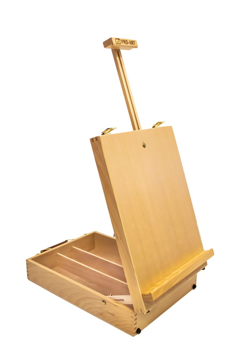 Pro-Art KB30 Beechwood Adjustable Tabletop Box Easel | Shop Today. Get ...