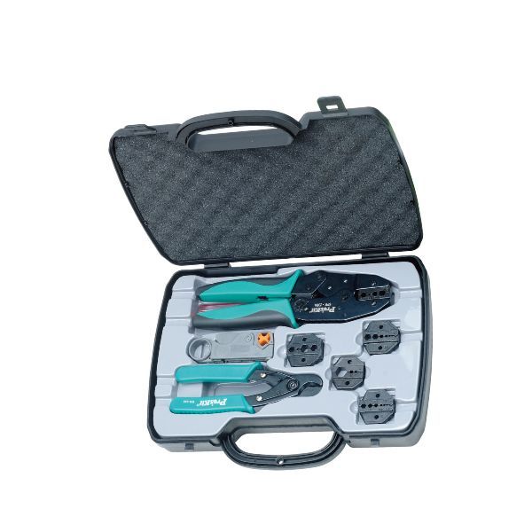 Proskit 6PK-330K Coaxial Crimping Tool Kit in Carry Case RG55/8/9/174 ...