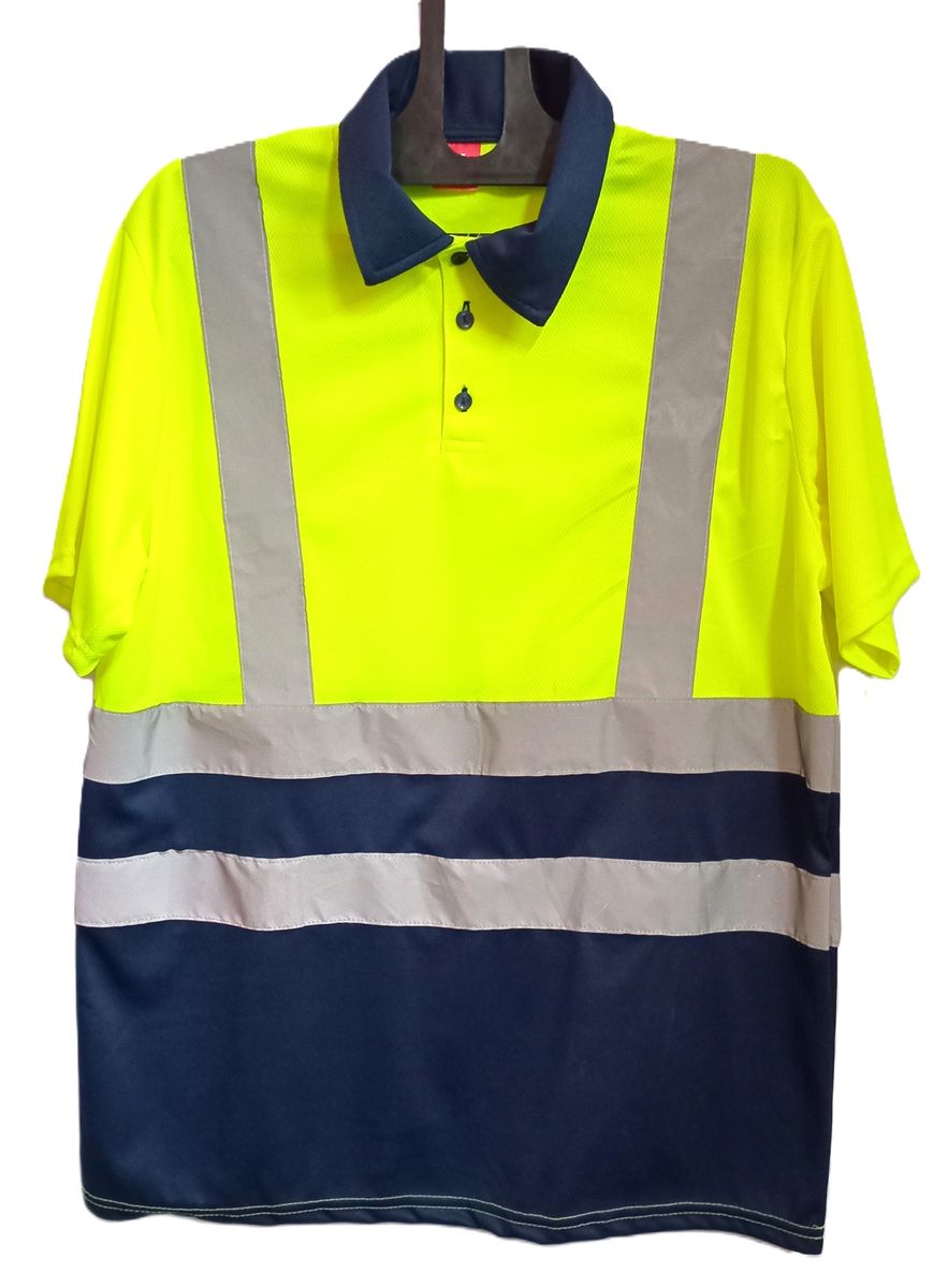 Work Shirt Two Tone with Reflective Tape Half Sleeves by Creative ...