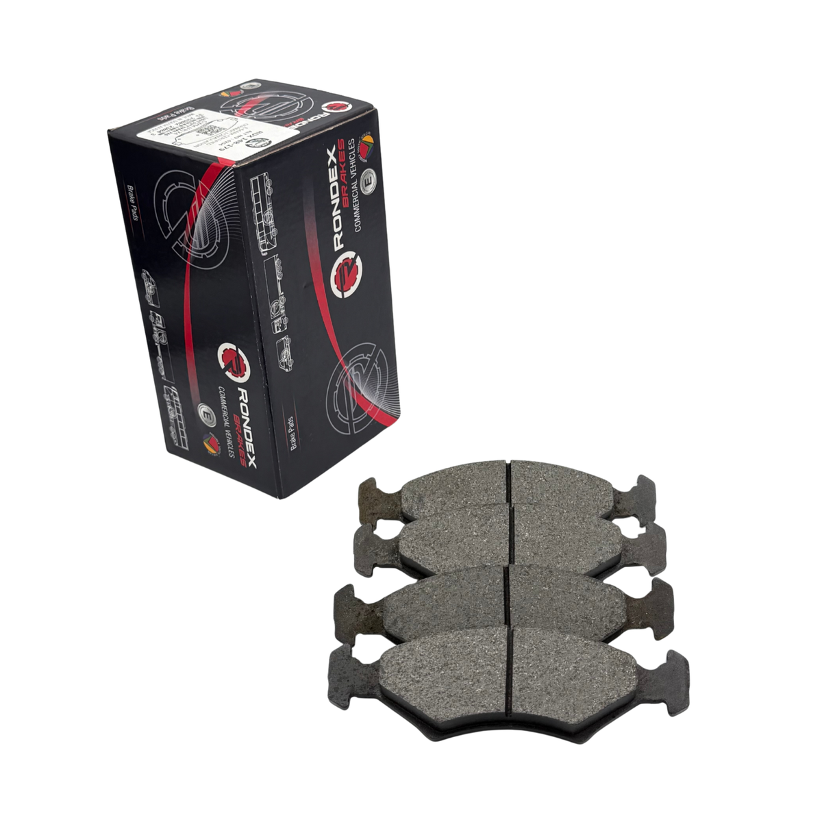 Rondex Front Brake Pads For: Ford Bantam 1.6i, 68Kw, 2002-2011 | Shop ...
