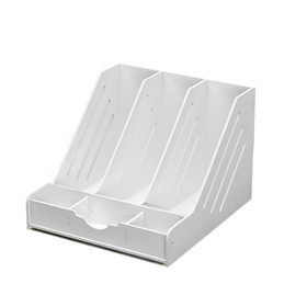 Multi-Layer File Rack, Desktop Document Storage Box | Shop Today. Get ...