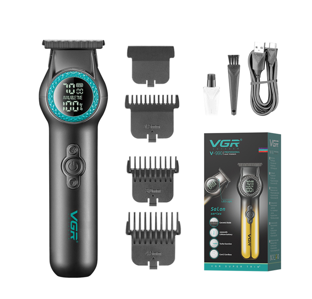 Flagship VGR 8000RPM Professional Hair Trimmer | Shop Today. Get it ...