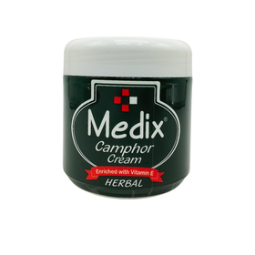 Medix Camphor Cream - Herbal - Enriched With Vitamin E - 500ml, | Shop ...