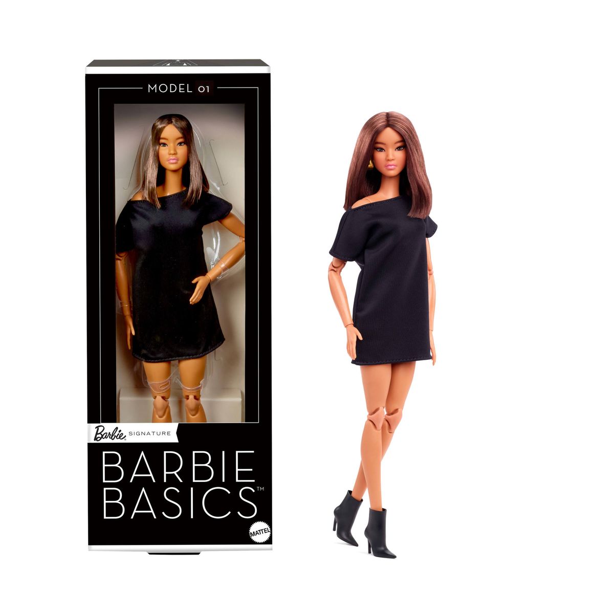 Barbie Basics Model 01 Collector Doll with Brunette Hair | Shop Today ...