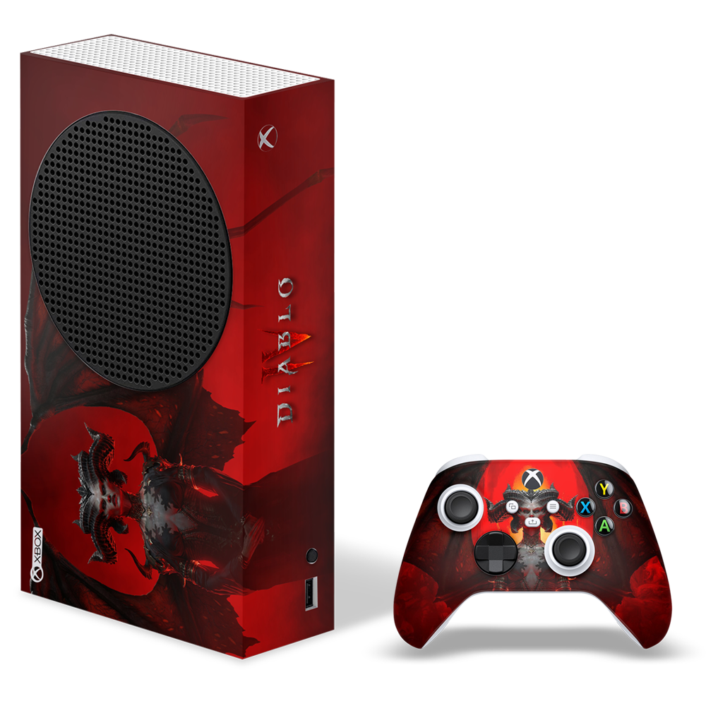 SkinNit Decal Sticker Skin For Xbox Series S: Diablo IV | Shop Today ...