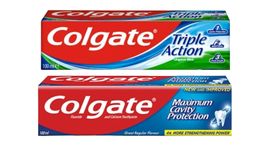 Colgate Triple Action Original Mint & Maximum Cavity Protection Mix ...