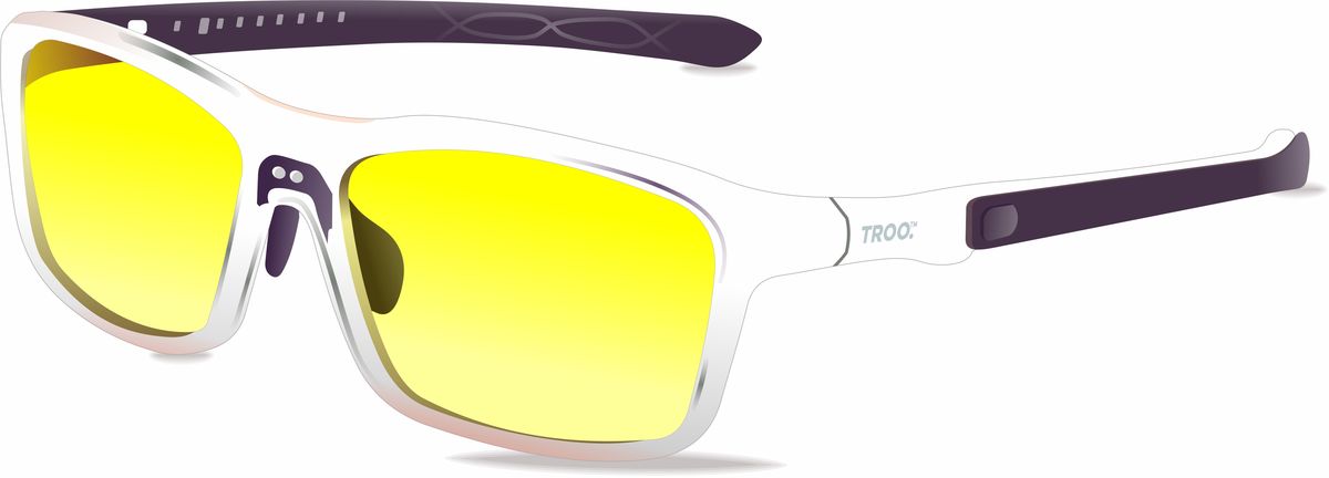 TROO Gaming Full Tilt BLADE Series Blue Light Blocking Glasses-Hard ...