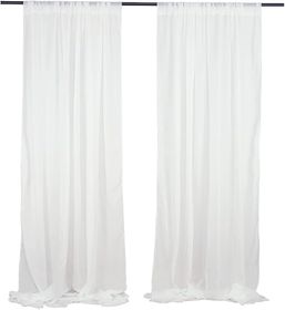 2 x Cornely Voile Taped Curtains white | Shop Today. Get it Tomorrow ...