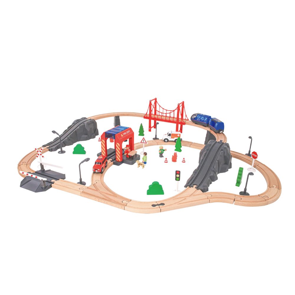 TookyToy Fire Rescue Train Set | Shop Today. Get it Tomorrow ...