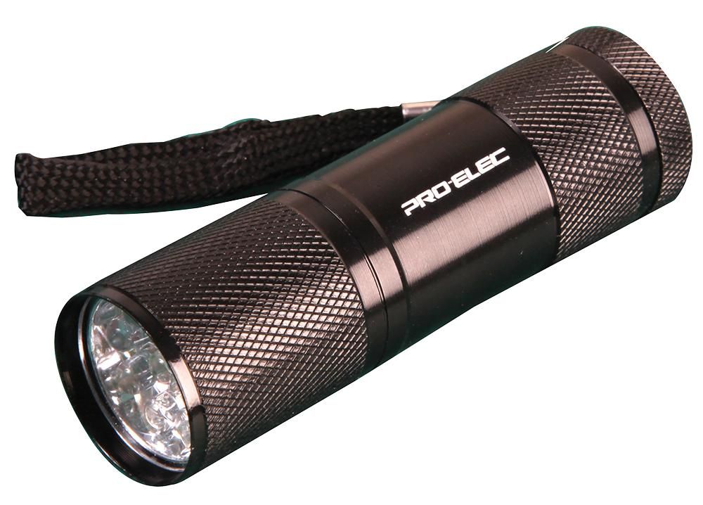 Pro Elec (PEL00003) LED Torch, 9 x LED, 35 lm, AAA x 3 | Shop Today ...
