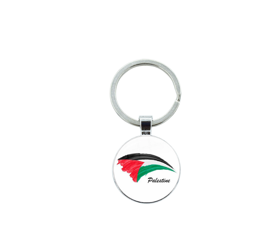 Palestine Flag Charm Keyring/Keychain Souvenir Novelty Gift flag ...