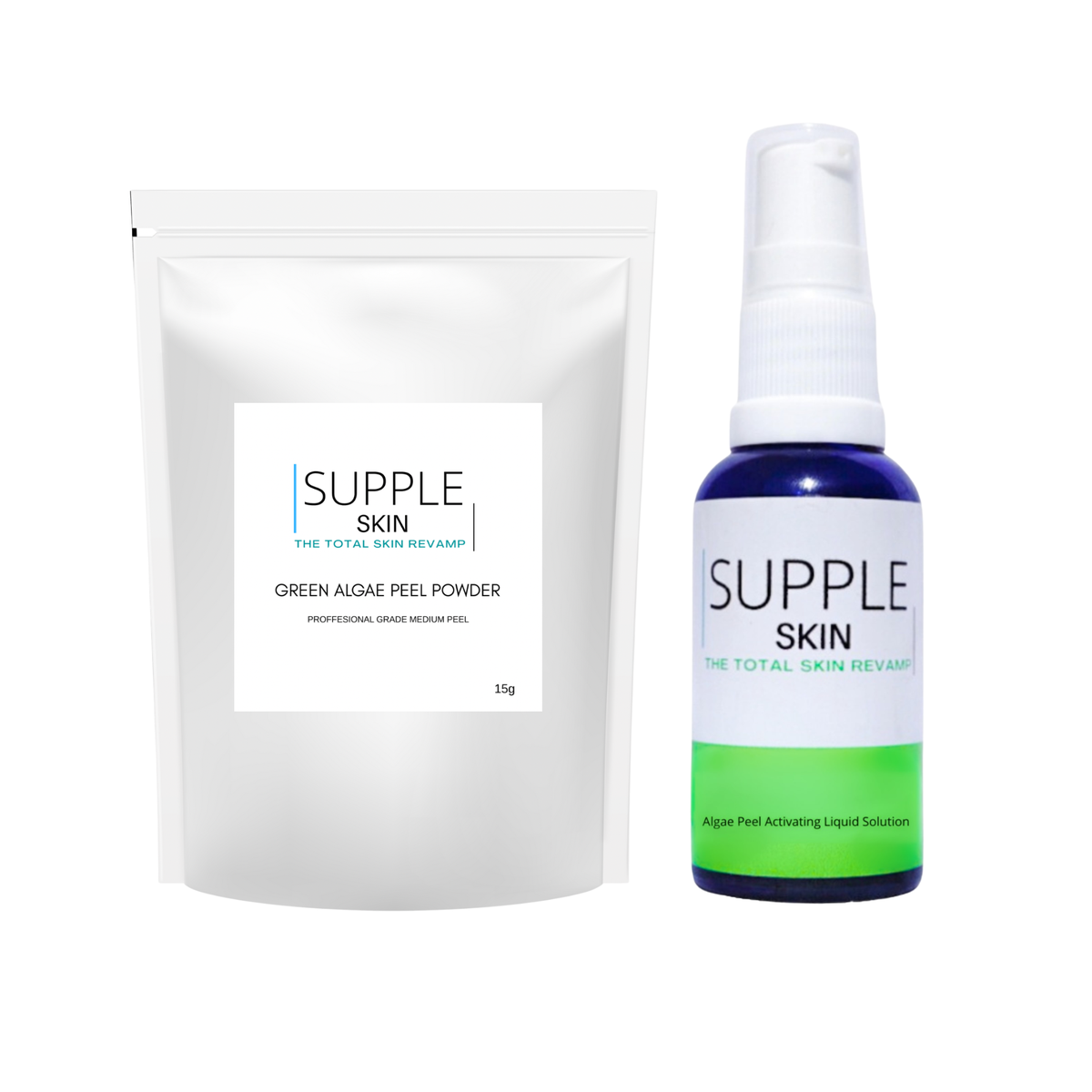 Algae Peel Kit - Professional Grade Algae Powder & Liquid Activator ...