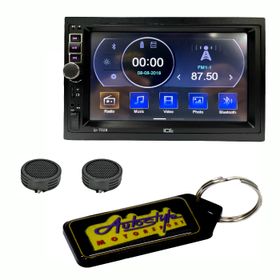 Ice Power IP-7028 7" Media Player & Evo Tweeters & Gel Key Holder ...