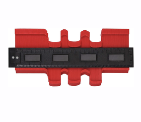 Tool 3 Pieces Profile Gauge Shape Duplicator Copying Ruler Tool 25cm ...